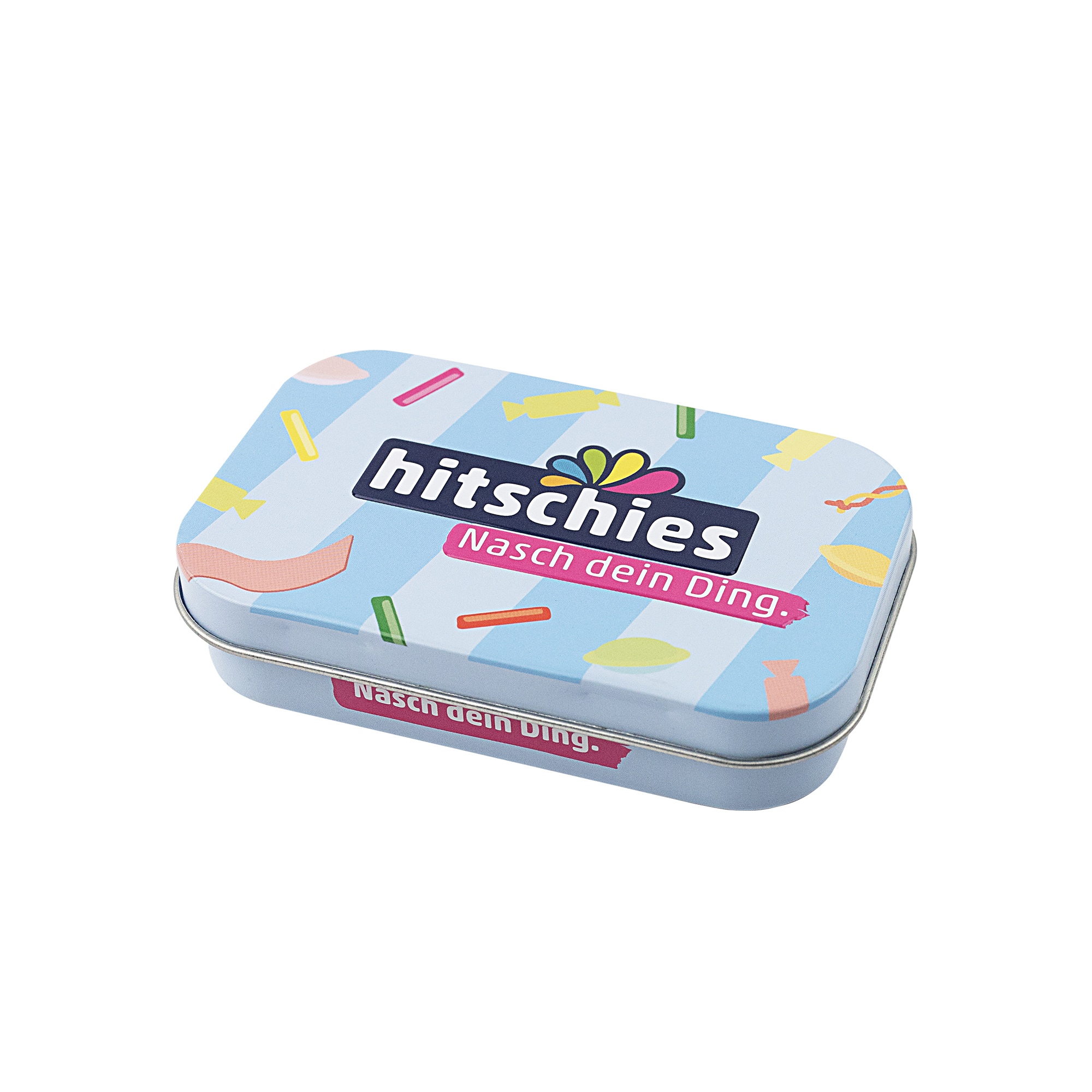 hitschies Snack it your way. Tin